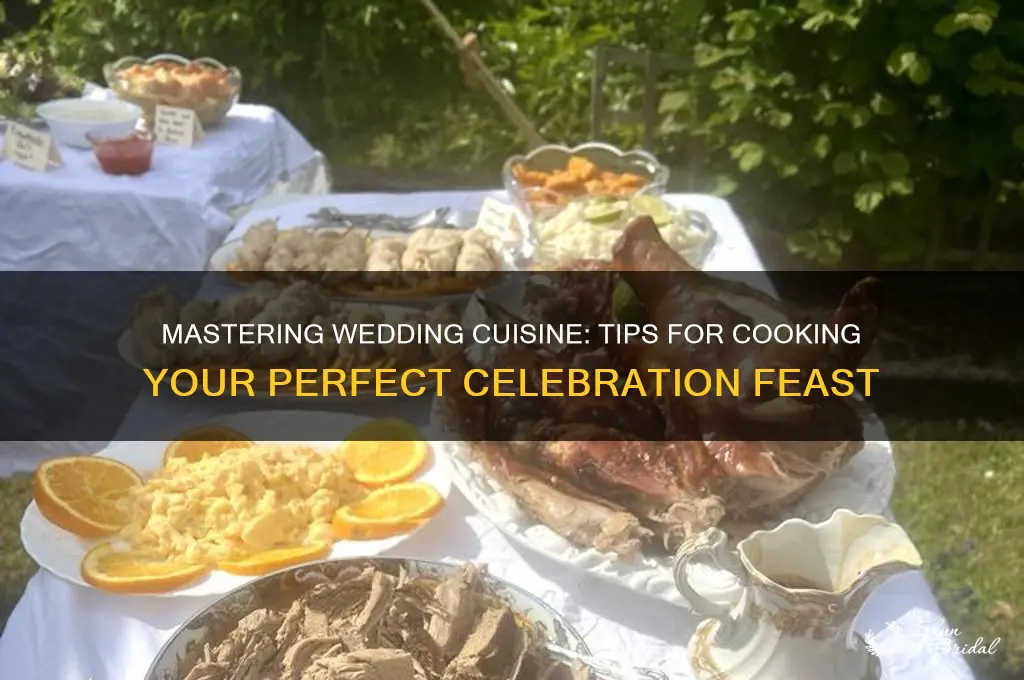 Mastering Wedding Cuisine: Tips For Cooking Your Perfect Celebration ...
