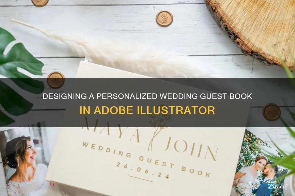 Designing A Personalized Wedding Guest Book In Adobe Illustrator ...
