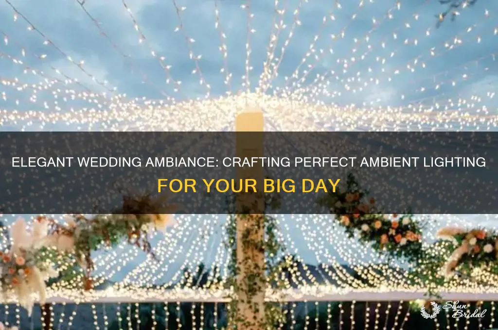 Elegant Wedding Ambiance: Crafting Perfect Ambient Lighting For Your ...