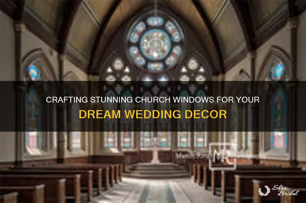 Crafting Stunning Church Windows For Your Dream Wedding Decor | ShunBridal