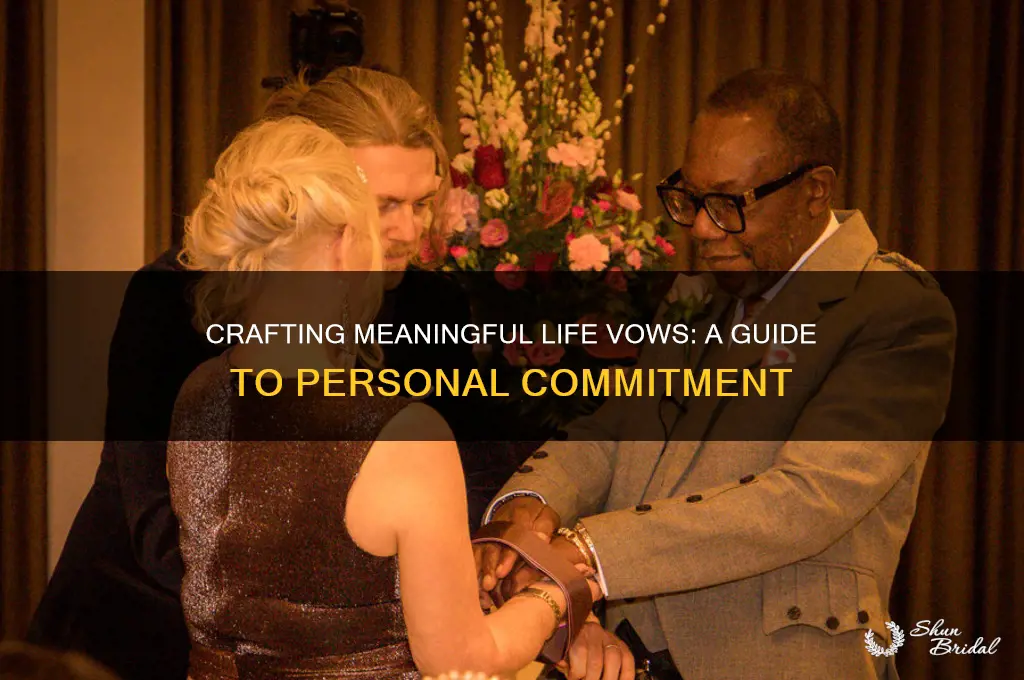 Crafting Meaningful Life Vows: A Guide To Personal Commitment | ShunBridal