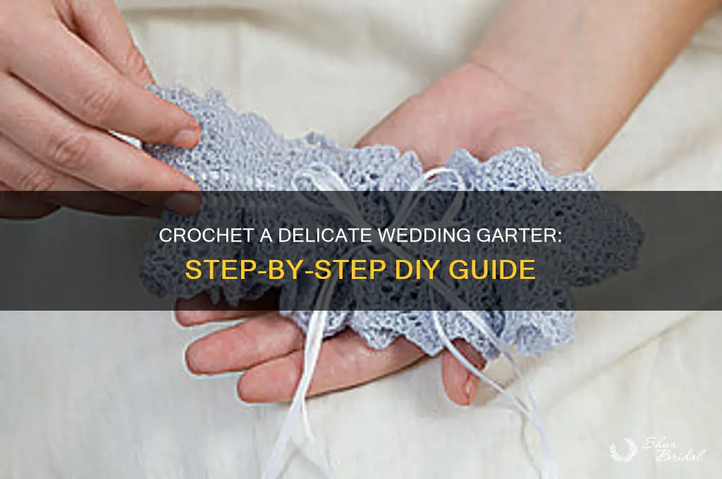 Crochet A Delicate Wedding Garter: Step-By-Step Diy Guide | ShunBridal
