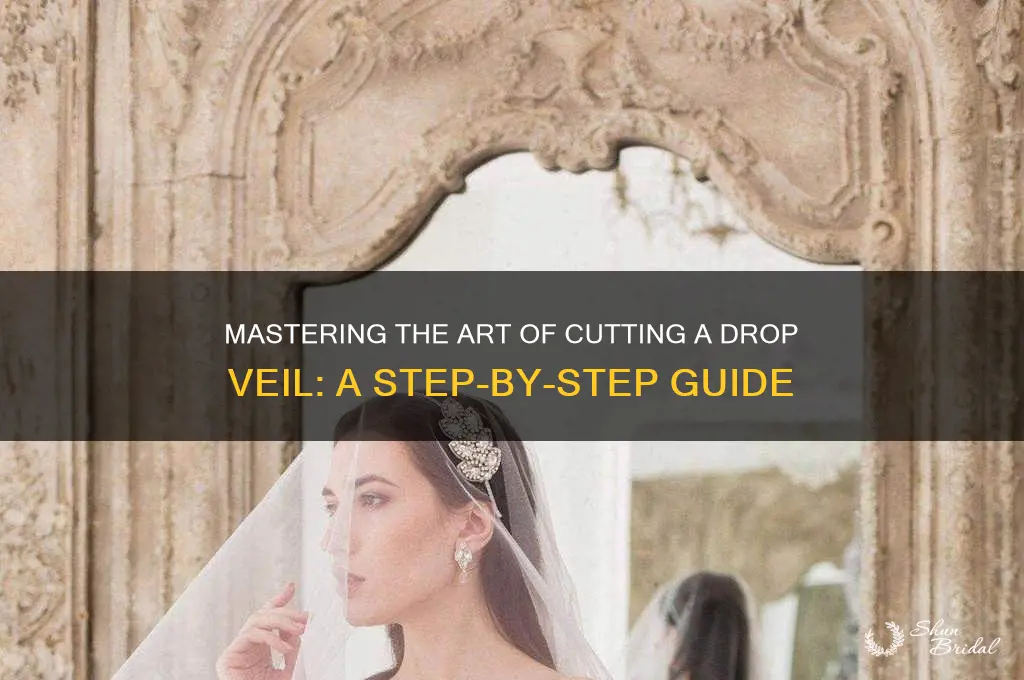 Mastering The Art Of Cutting A Drop Veil: A Step-By-Step Guide | ShunBridal