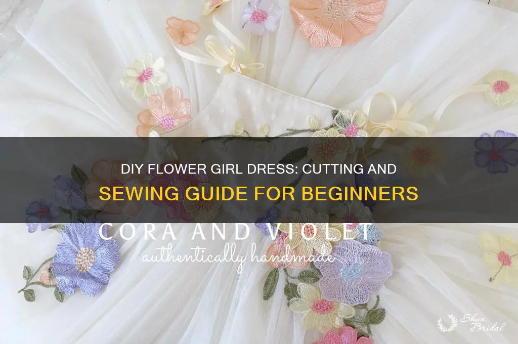 Diy Flower Girl Dress: Cutting And Sewing Guide For Beginners | ShunBridal