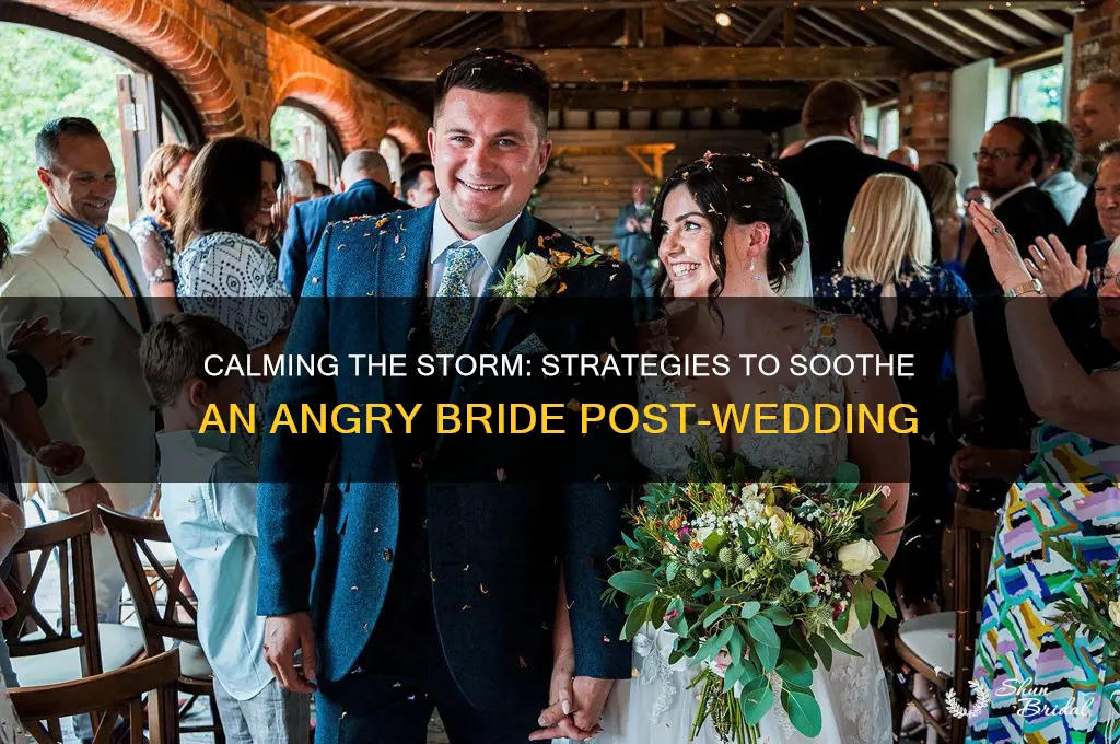 Calming The Storm: Strategies To Soothe An Angry Bride Post-Wedding ...