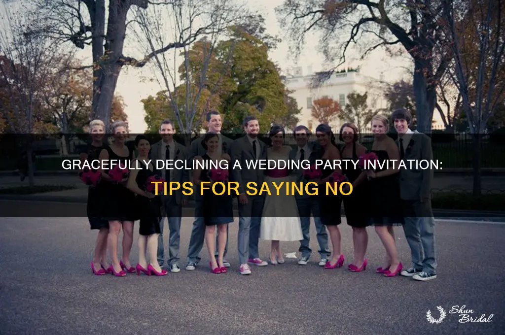 Gracefully Declining A Wedding Party Invitation: Tips For Saying No ...