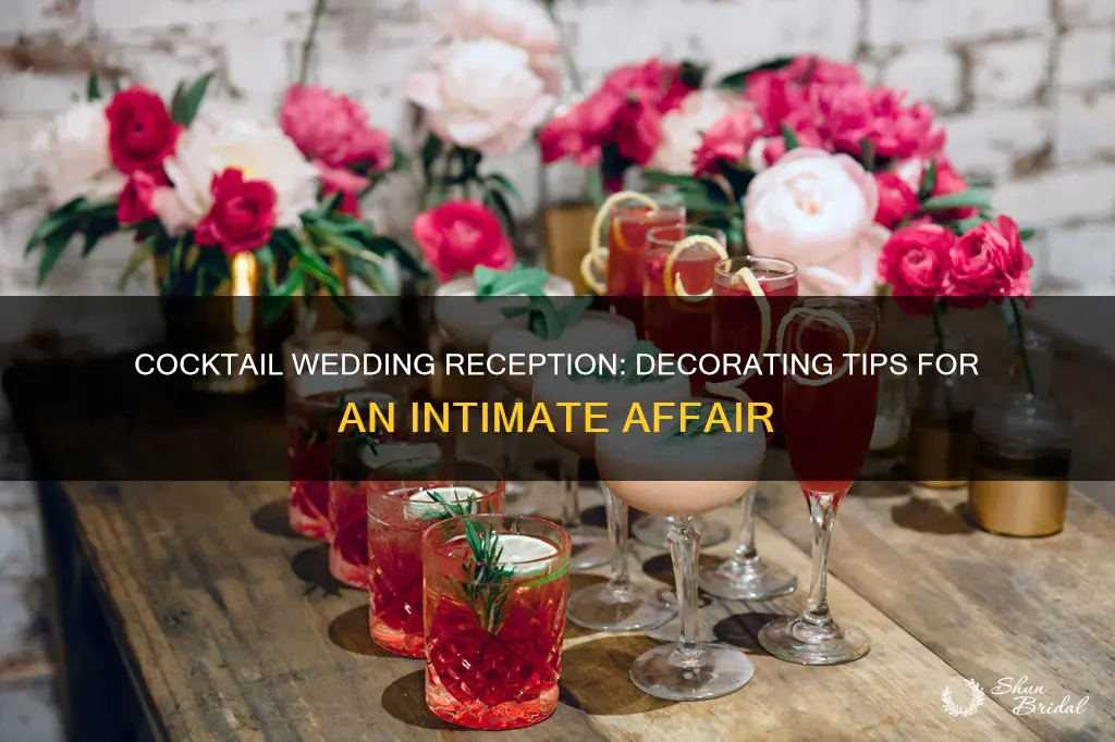 Cocktail Wedding Reception: Decorating Tips For An Intimate Affair ...
