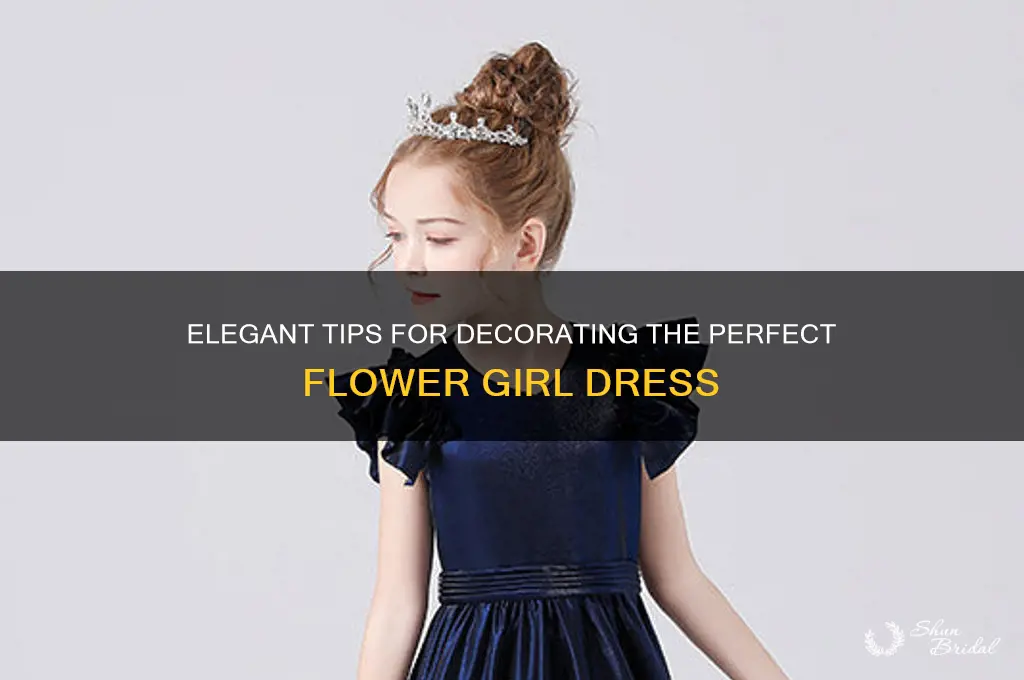 Elegant Tips For Decorating The Perfect Flower Girl Dress | ShunBridal