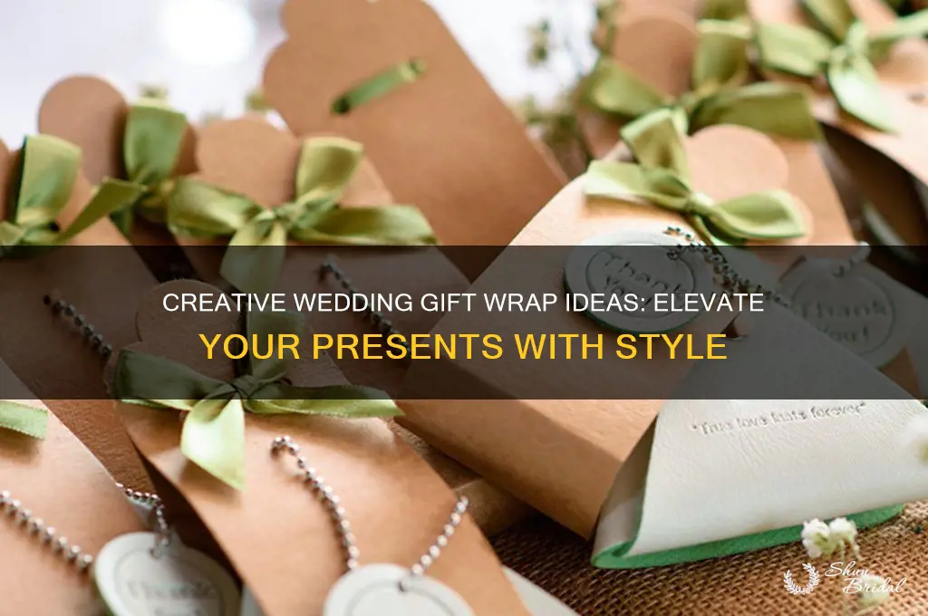 Creative Wedding Gift Wrap Ideas: Elevate Your Presents With Style ...