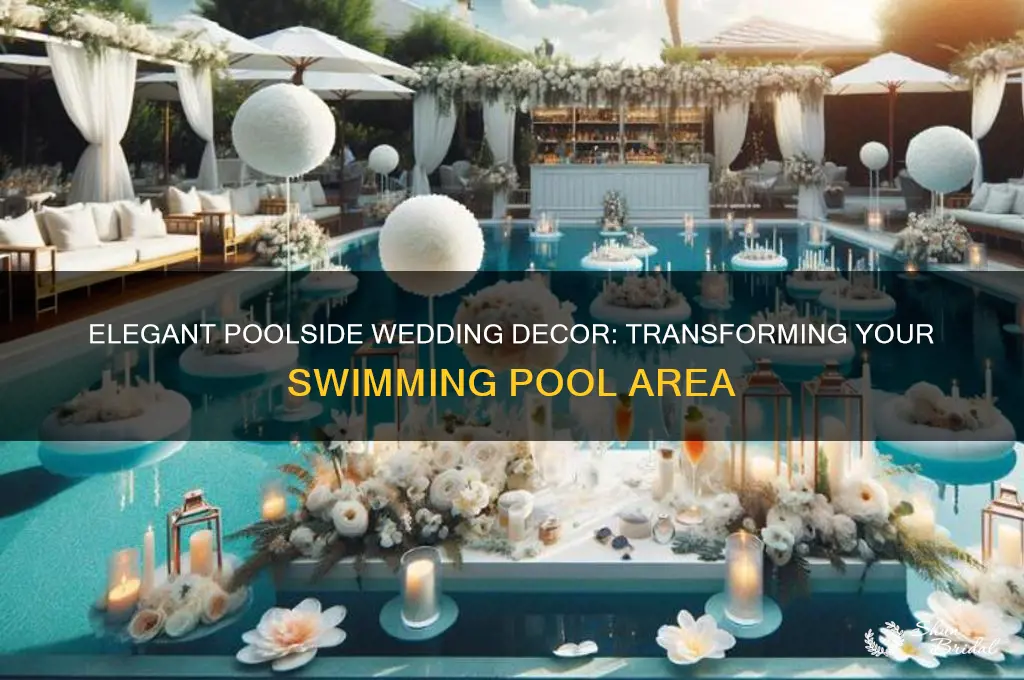 Elegant Poolside Wedding Decor: Transforming Your Swimming Pool Area ...