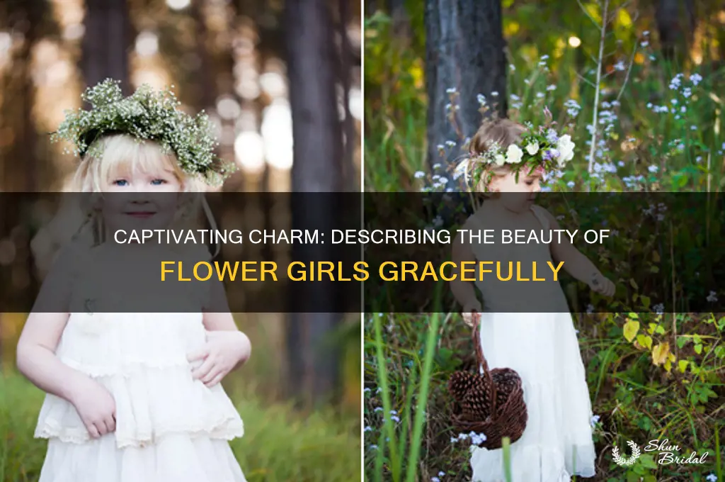 Captivating Charm: Describing The Beauty Of Flower Girls Gracefully ...