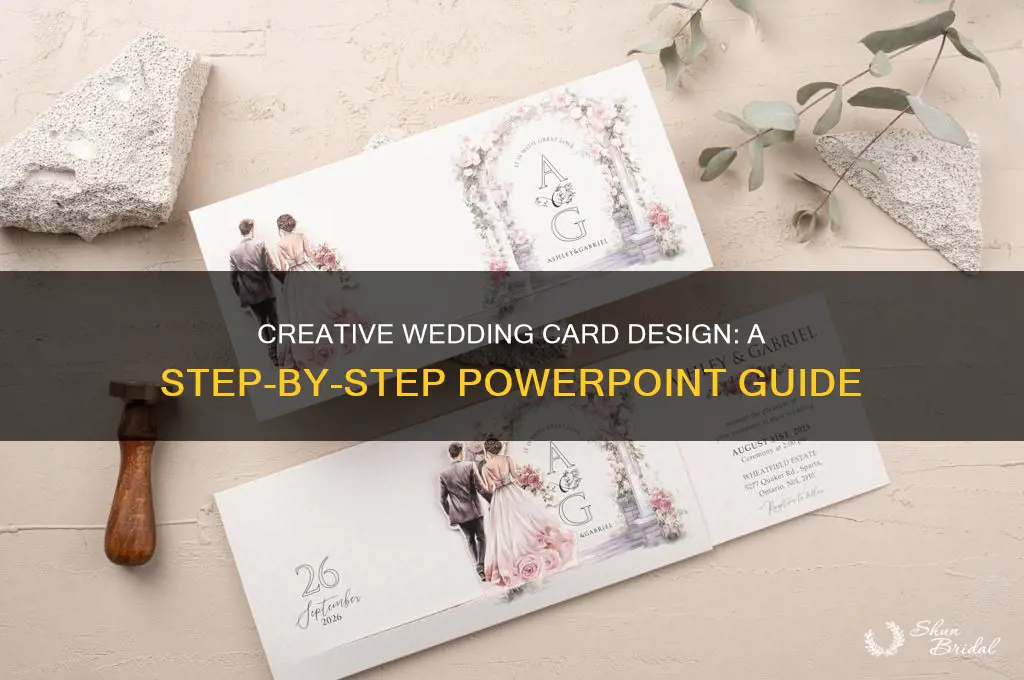 Creative Wedding Card Design: A Step-By-Step Powerpoint Guide | ShunBridal