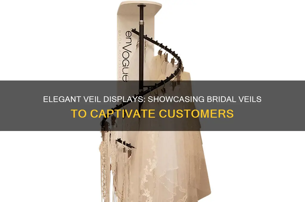 Elegant Veil Displays: Showcasing Bridal Veils To Captivate Customers ...