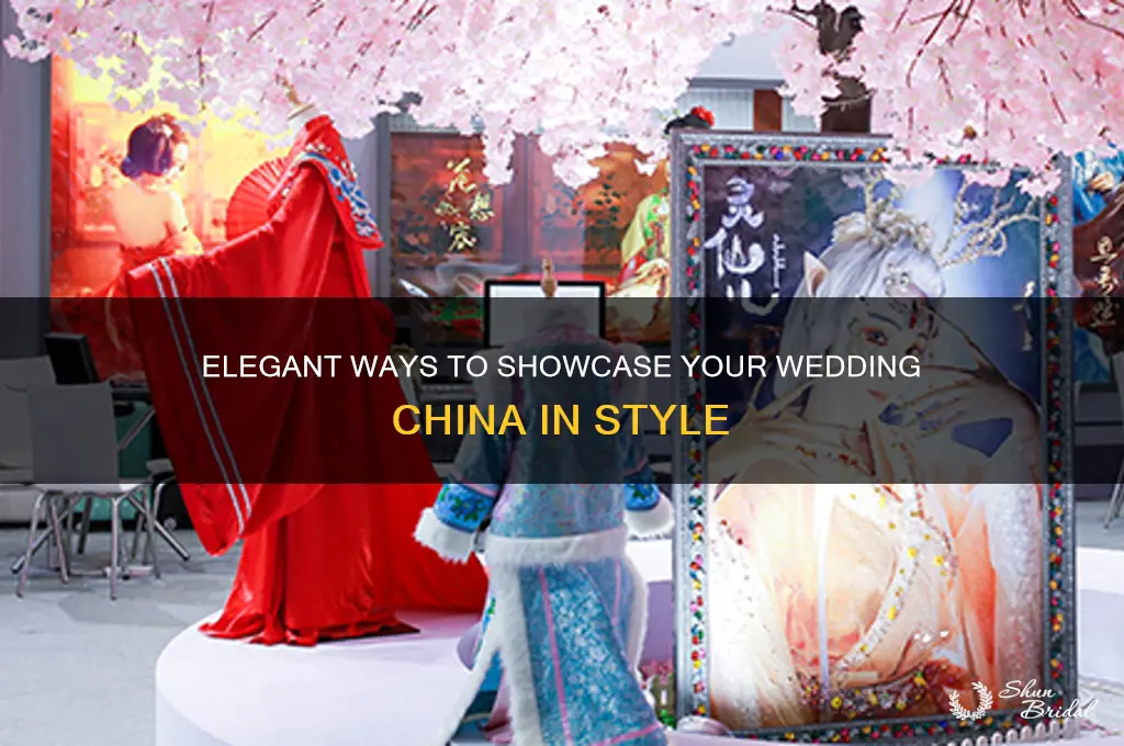 Elegant Ways To Showcase Your Wedding China In Style | ShunBridal