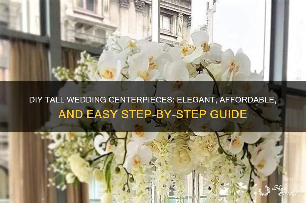 Diy Tall Wedding Centerpieces: Elegant, Affordable, And Easy Step-By ...