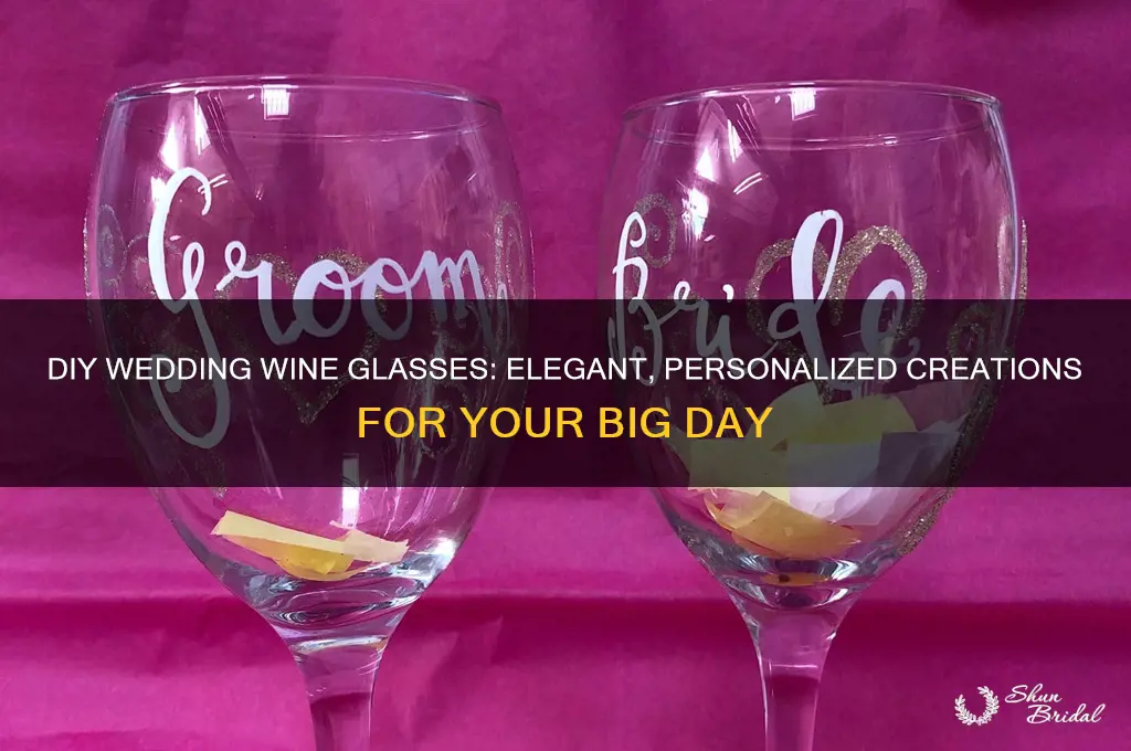 Diy Wedding Wine Glasses: Elegant, Personalized Creations For Your Big ...
