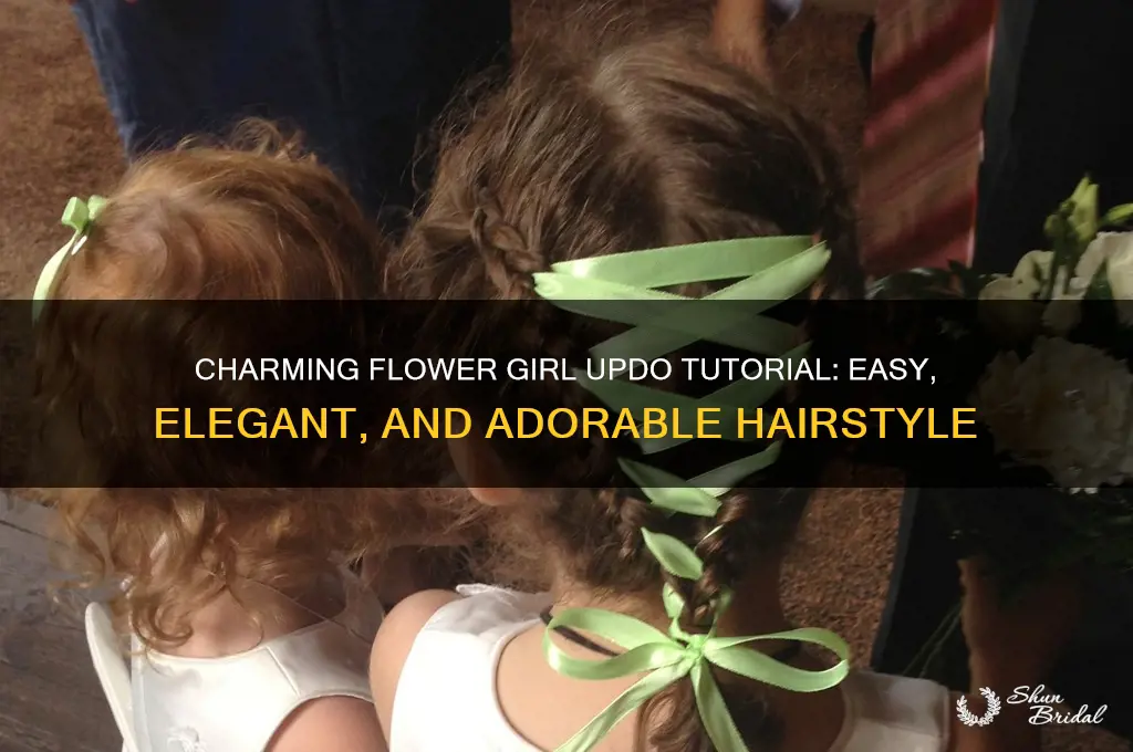 Charming Flower Girl Updo Tutorial: Easy, Elegant, And Adorable ...