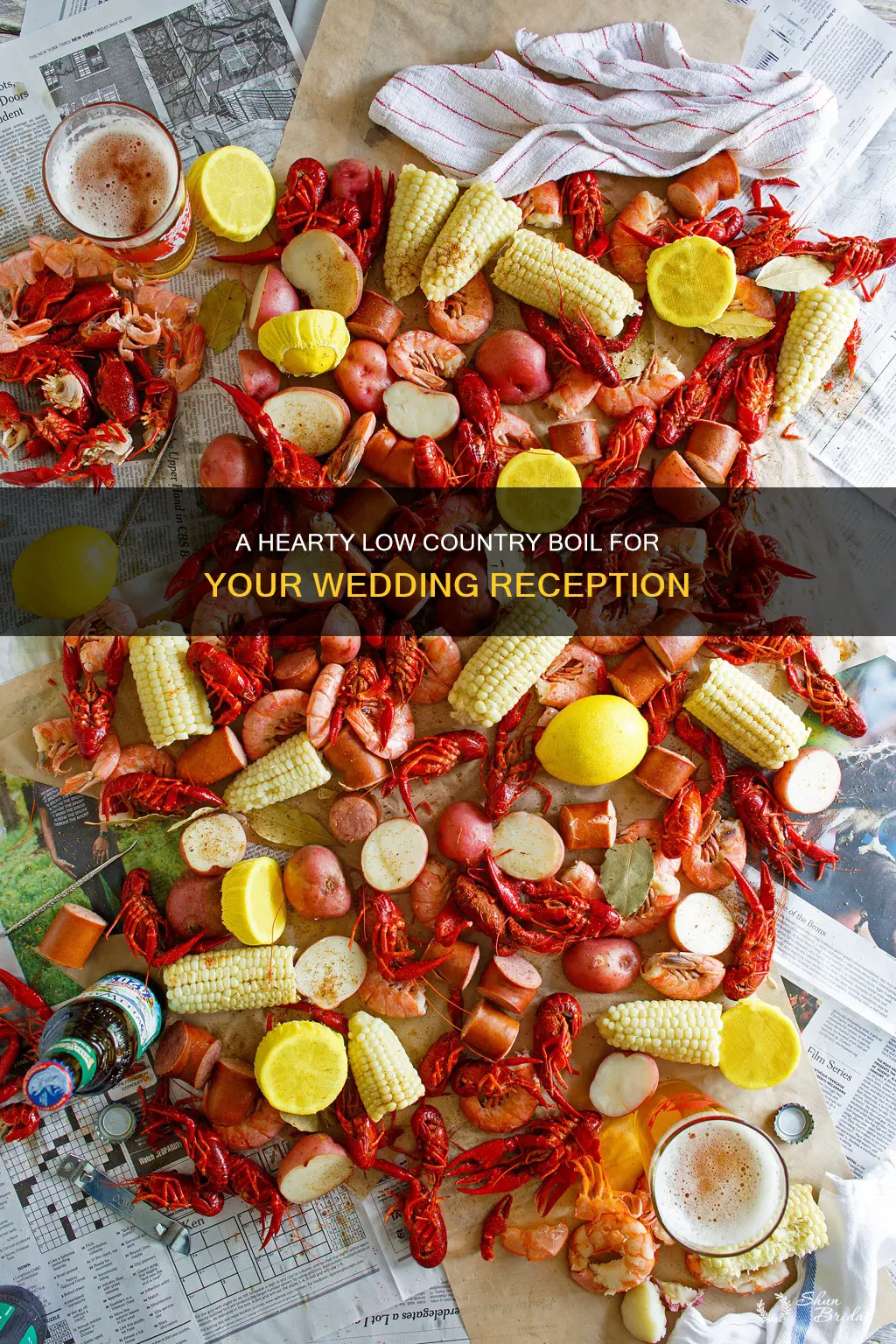 A Hearty Low Country Boil For Your Wedding Reception | ShunBridal
