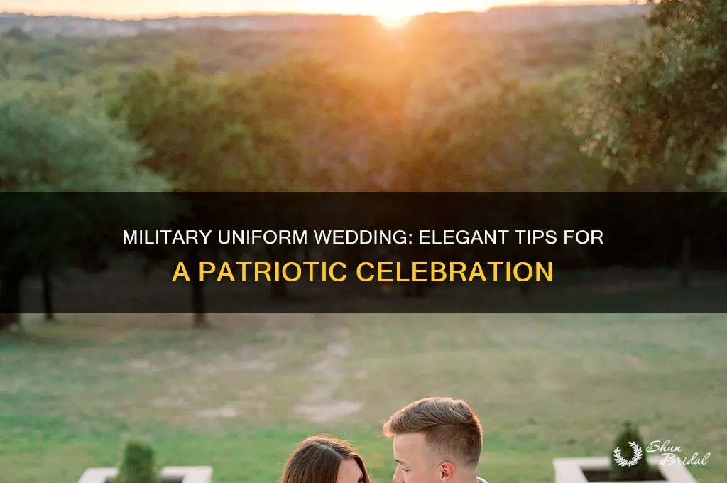 Military Uniform Wedding: Elegant Tips For A Patriotic Celebration ...
