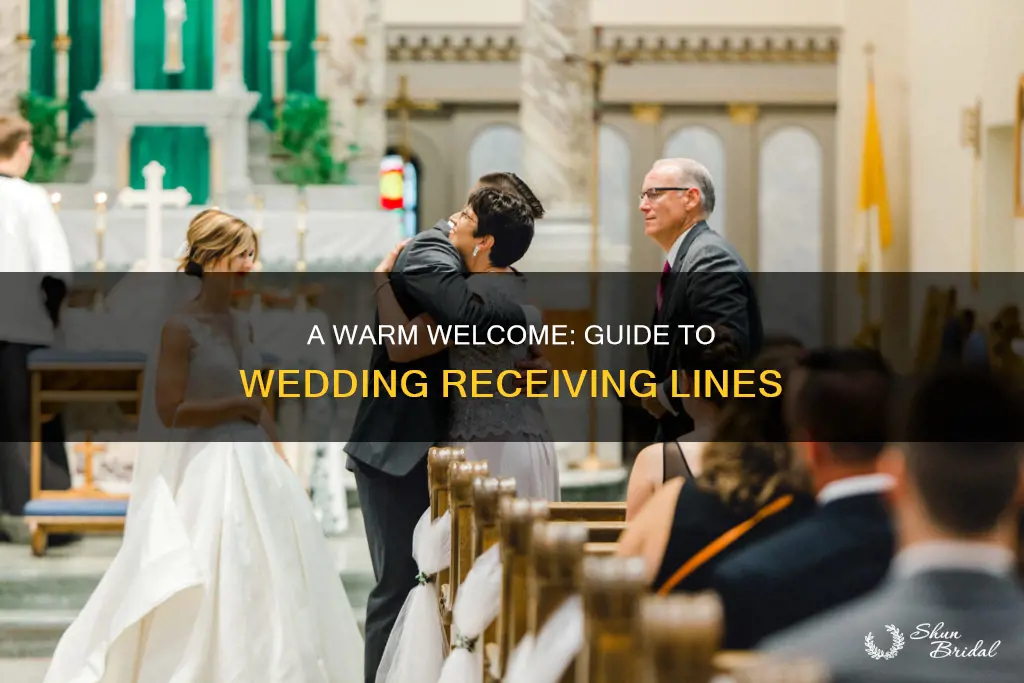 A Warm Welcome: Guide To Wedding Receiving Lines | ShunBridal