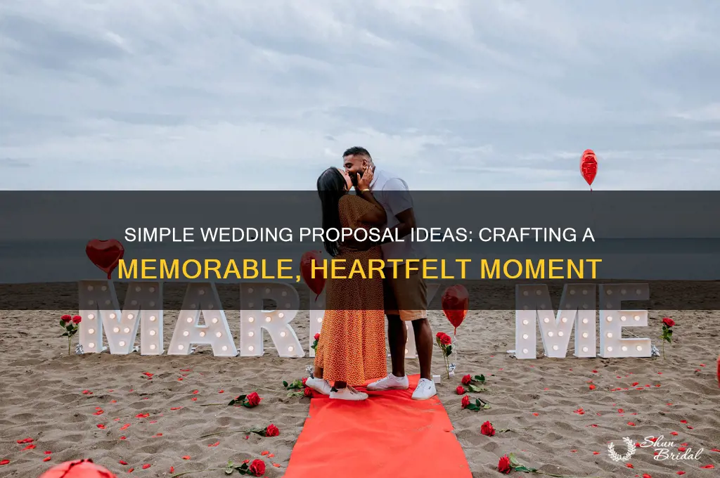 Simple Wedding Proposal Ideas: Crafting A Memorable, Heartfelt Moment ...