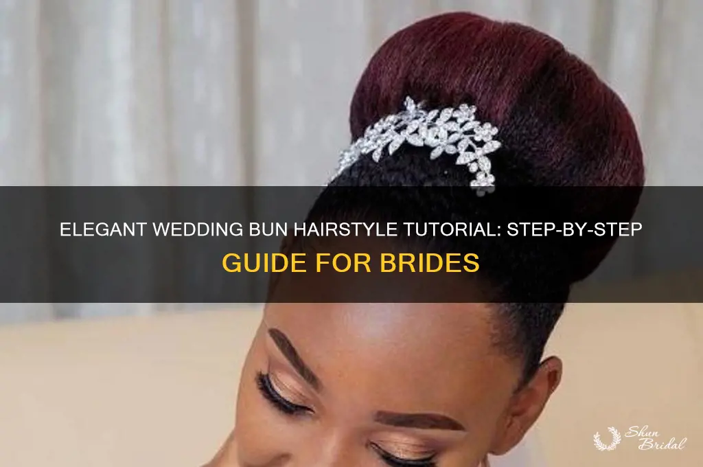 Elegant Wedding Bun Hairstyle Tutorial: Step-By-Step Guide For Brides ...