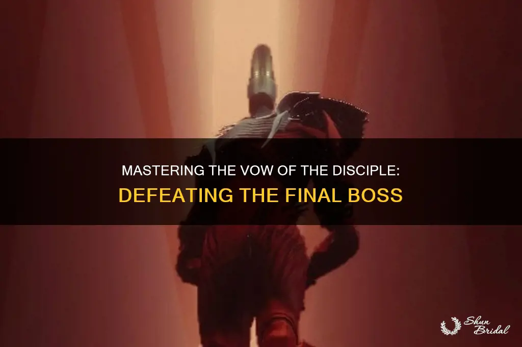 Mastering The Vow Of The Disciple: Defeating The Final Boss | ShunBridal