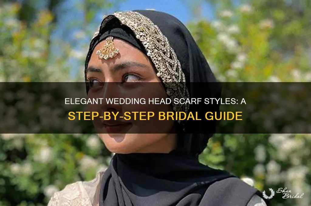 Elegant Wedding Head Scarf Styles: A Step-By-Step Bridal Guide | ShunBridal