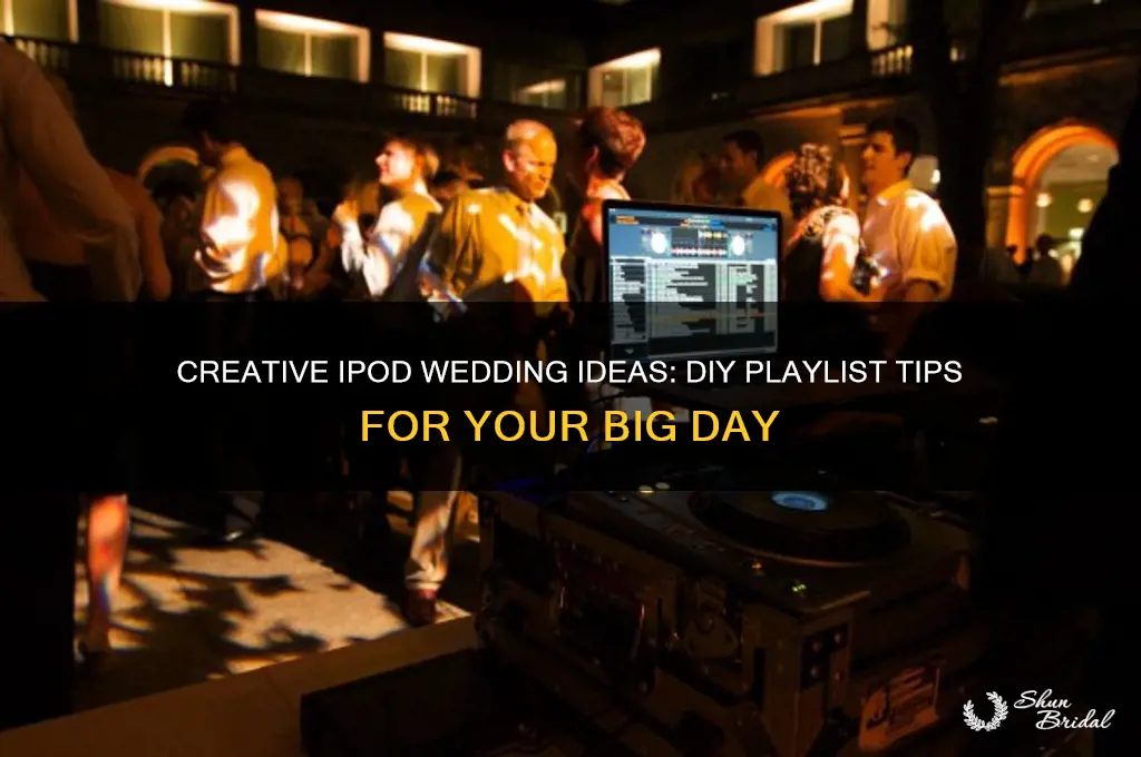 Creative Ipod Wedding Ideas: Diy Playlist Tips For Your Big Day ...