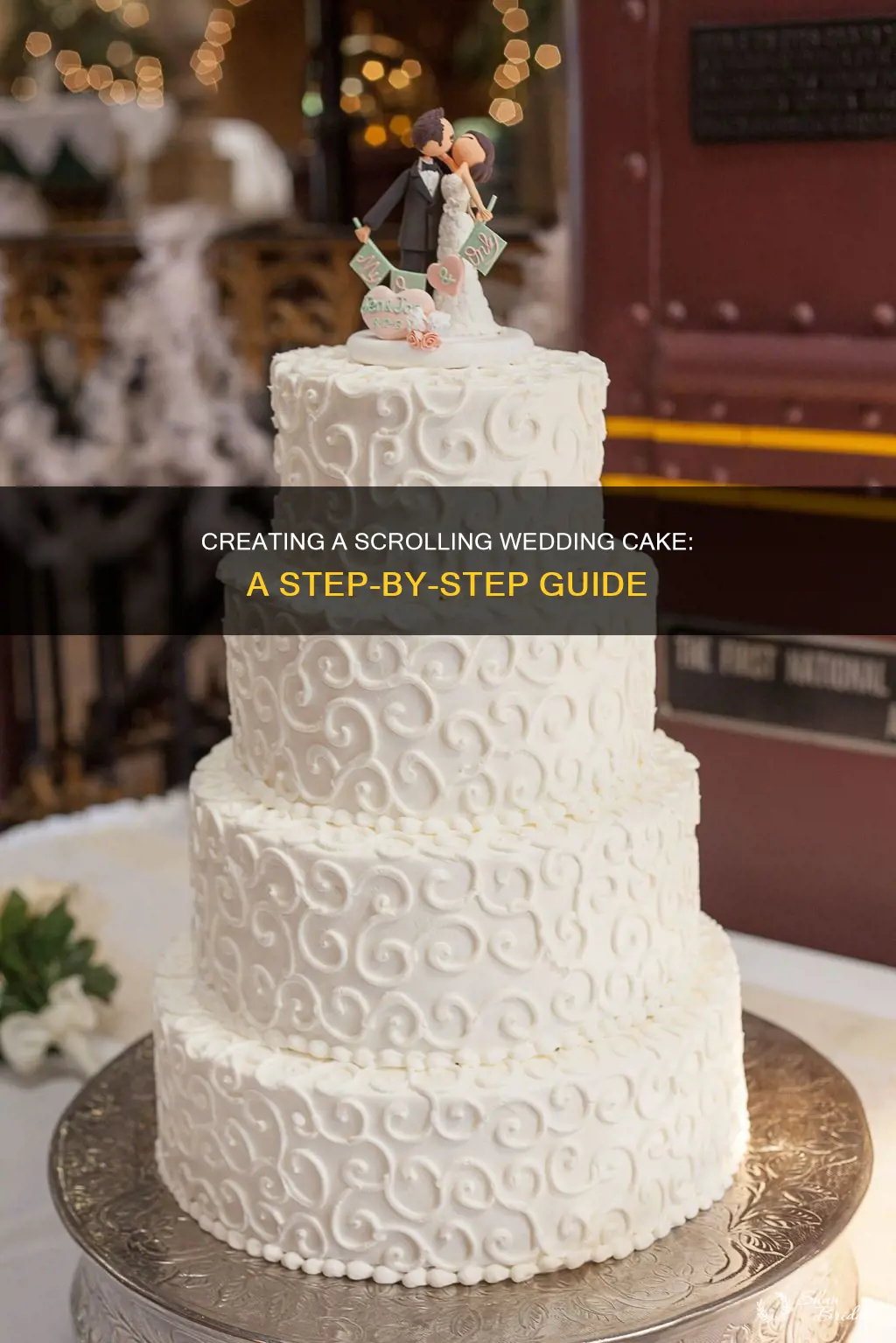 Creating A Scrolling Wedding Cake: A Step-By-Step Guide | ShunBridal