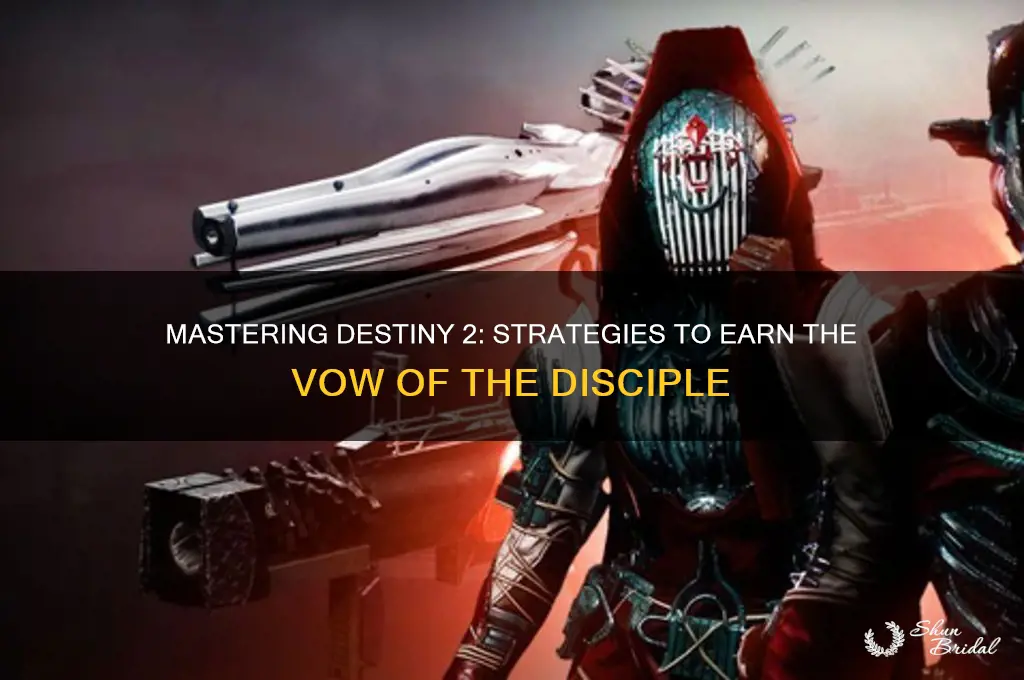Mastering Destiny 2: Strategies To Earn The Vow Of The Disciple ...