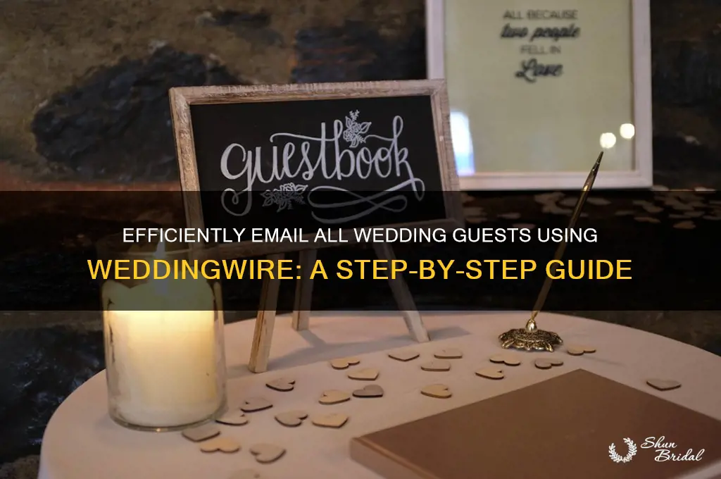 Efficiently Email All Wedding Guests Using Weddingwire: A Step-By-Step ...