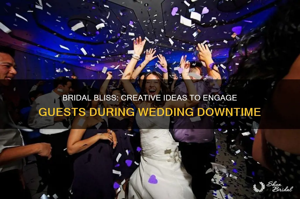 Bridal Bliss: Creative Ideas To Engage Guests During Wedding Downtime ...