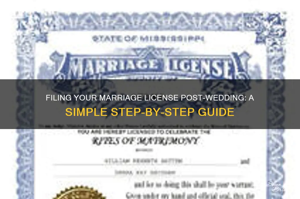 Filing Your Marriage License Post-Wedding: A Simple Step-By-Step Guide ...