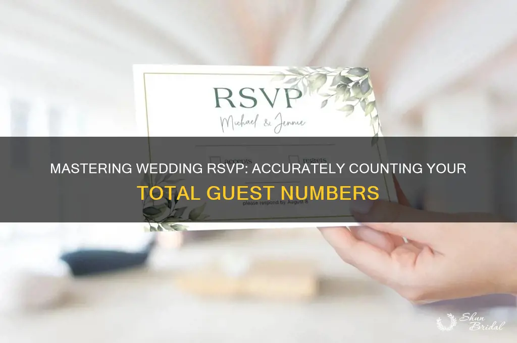 Mastering Wedding Rsvp: Accurately Counting Your Total Guest Numbers ...
