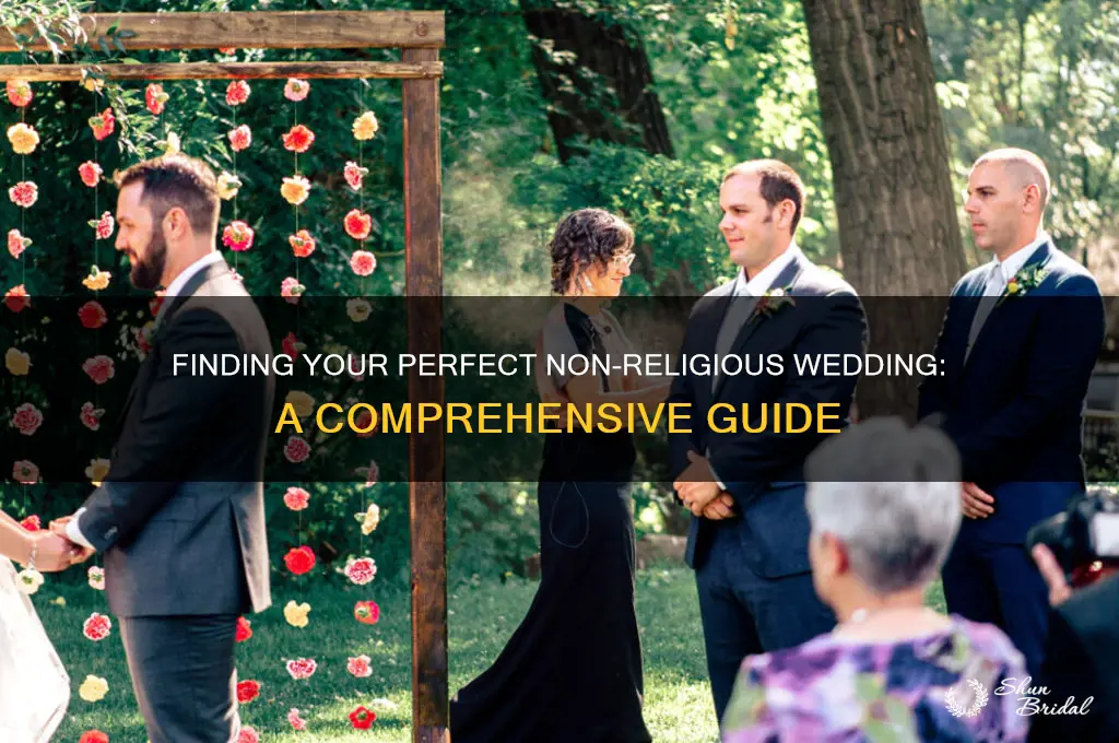 Finding Your Perfect Non-Religious Wedding: A Comprehensive Guide ...