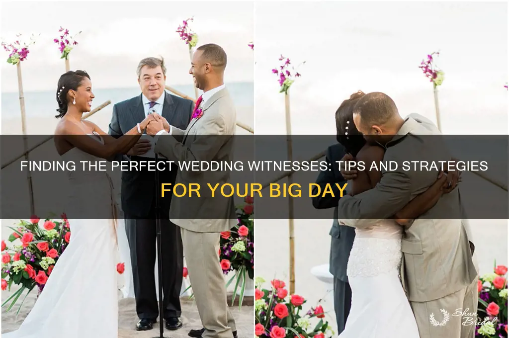 Finding The Perfect Wedding Witnesses: Tips And Strategies For Your Big ...