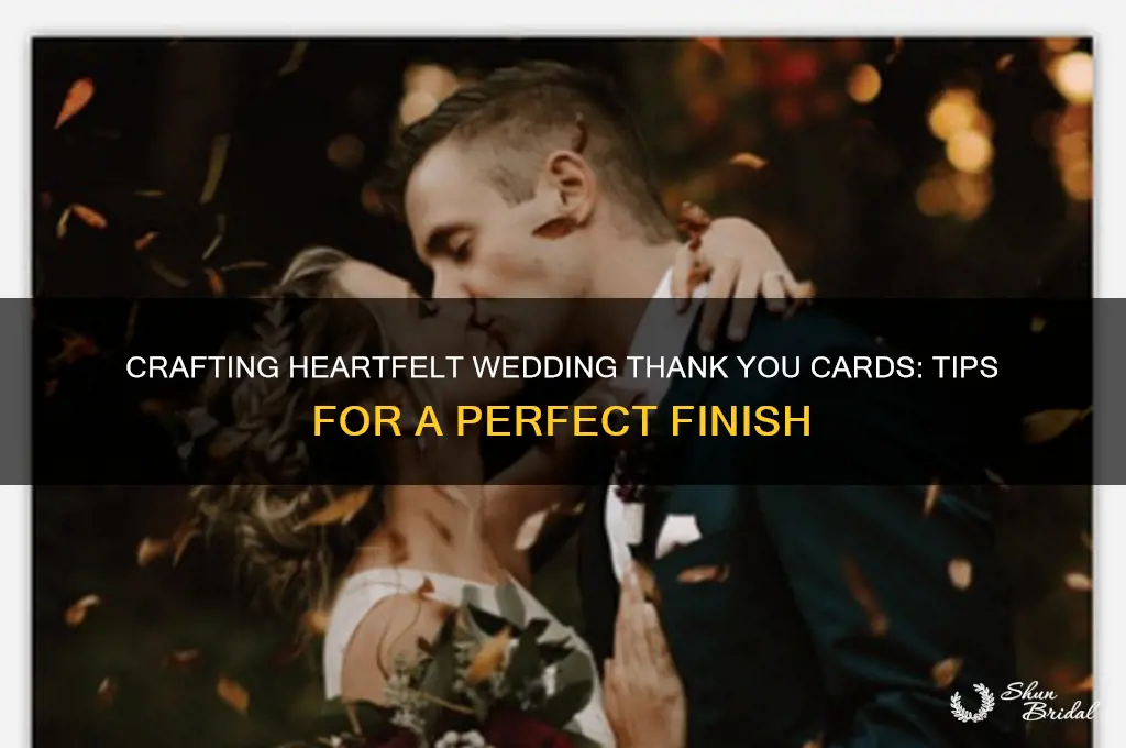 Crafting Heartfelt Wedding Thank You Cards: Tips For A Perfect Finish ...