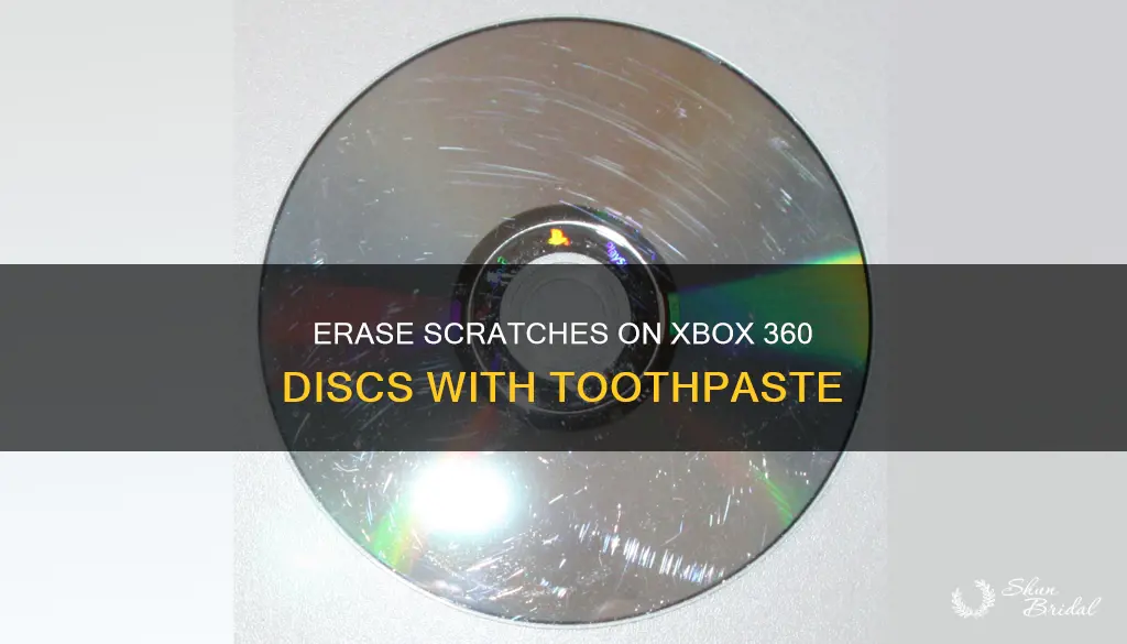 Erase Scratches On Xbox 360 Discs With Toothpaste | ShunBridal