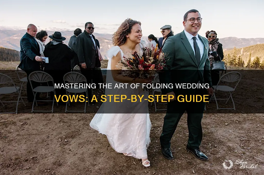 Mastering The Art Of Folding Wedding Vows: A Step-By-Step Guide ...