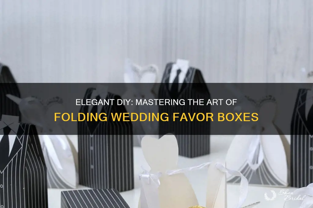 Elegant Diy: Mastering The Art Of Folding Wedding Favor Boxes | ShunBridal