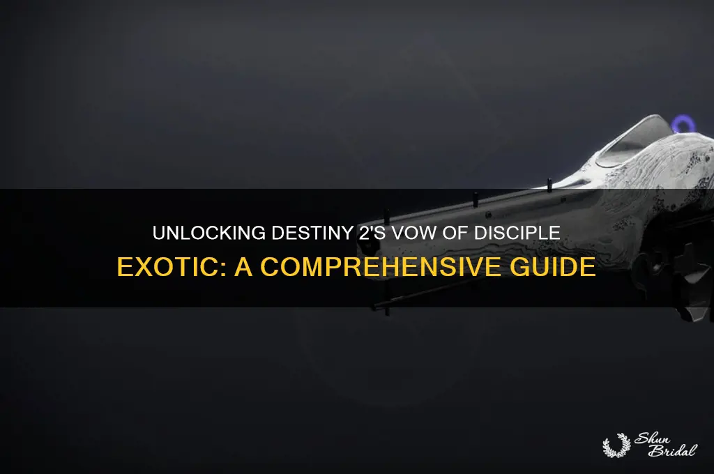 Unlocking Destiny 2'S Vow Of Disciple Exotic: A Comprehensive Guide ...