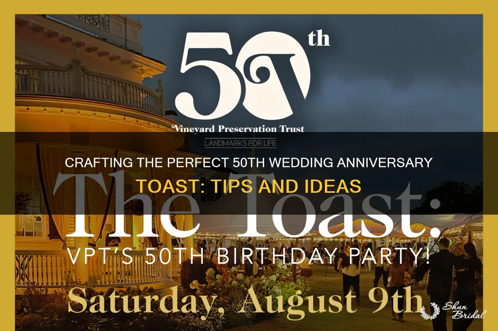 Crafting The Perfect 50Th Wedding Anniversary Toast: Tips And Ideas ...