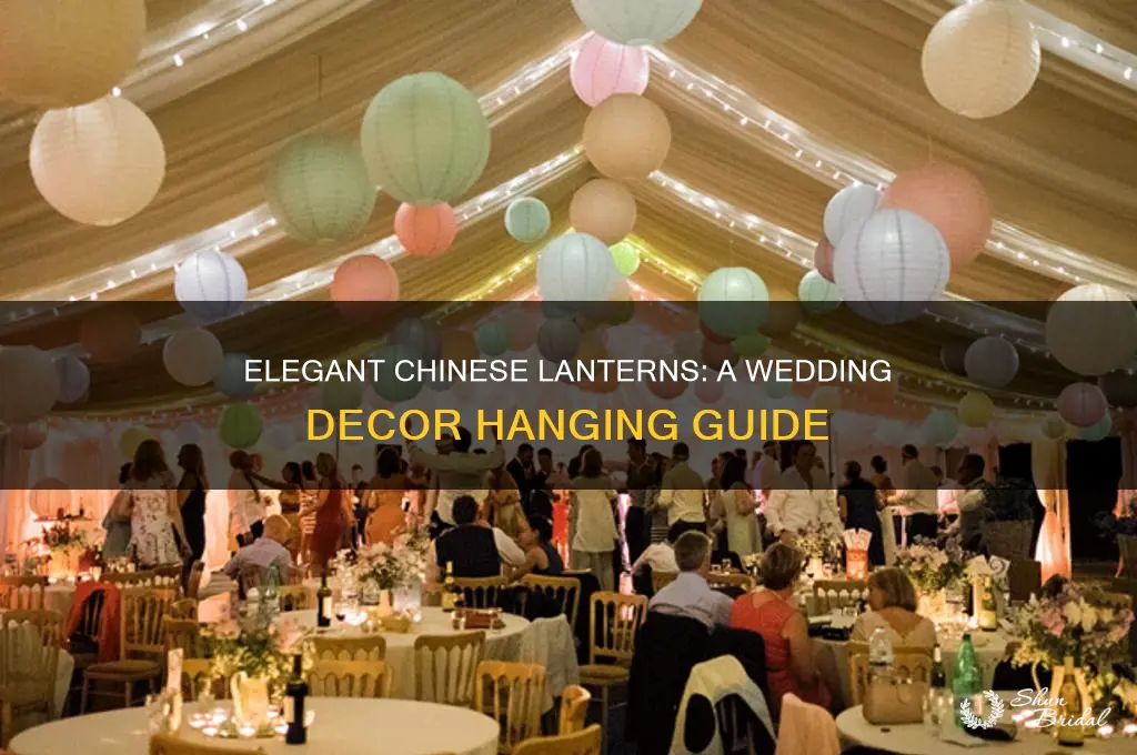 Elegant Chinese Lanterns: A Wedding Decor Hanging Guide | ShunBridal
