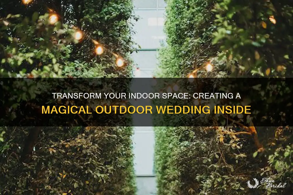 Transform Your Indoor Space: Creating A Magical Outdoor Wedding Inside ...