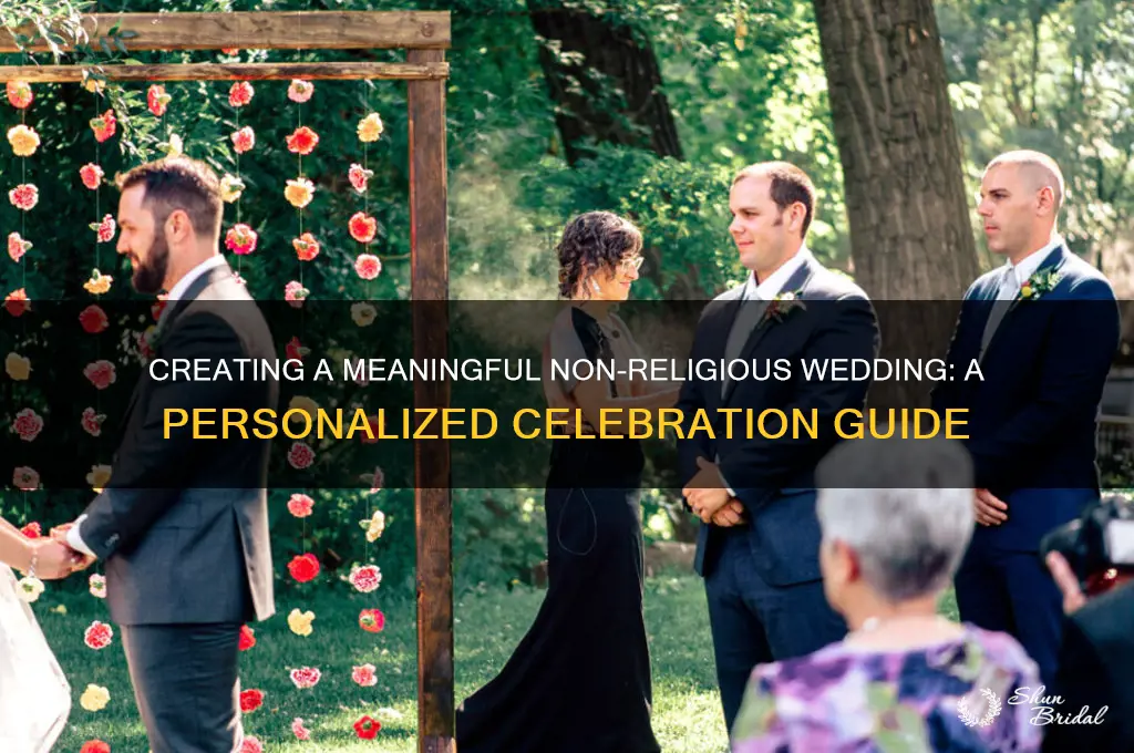 Creating A Meaningful Non-Religious Wedding: A Personalized Celebration ...