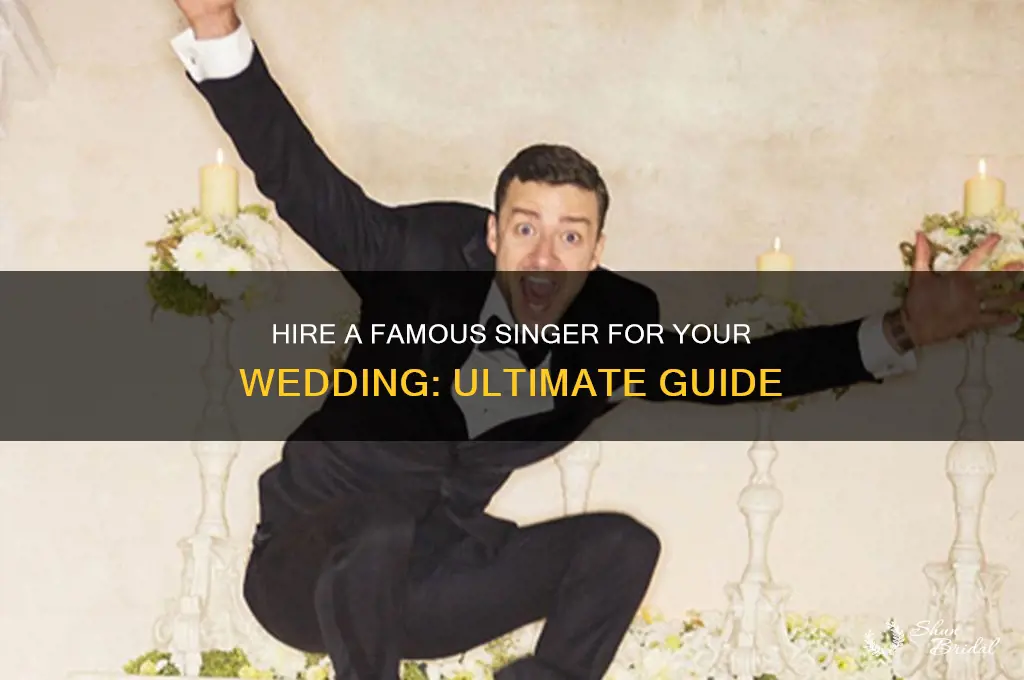 Hire A Famous Singer For Your Wedding: Ultimate Guide | ShunBridal