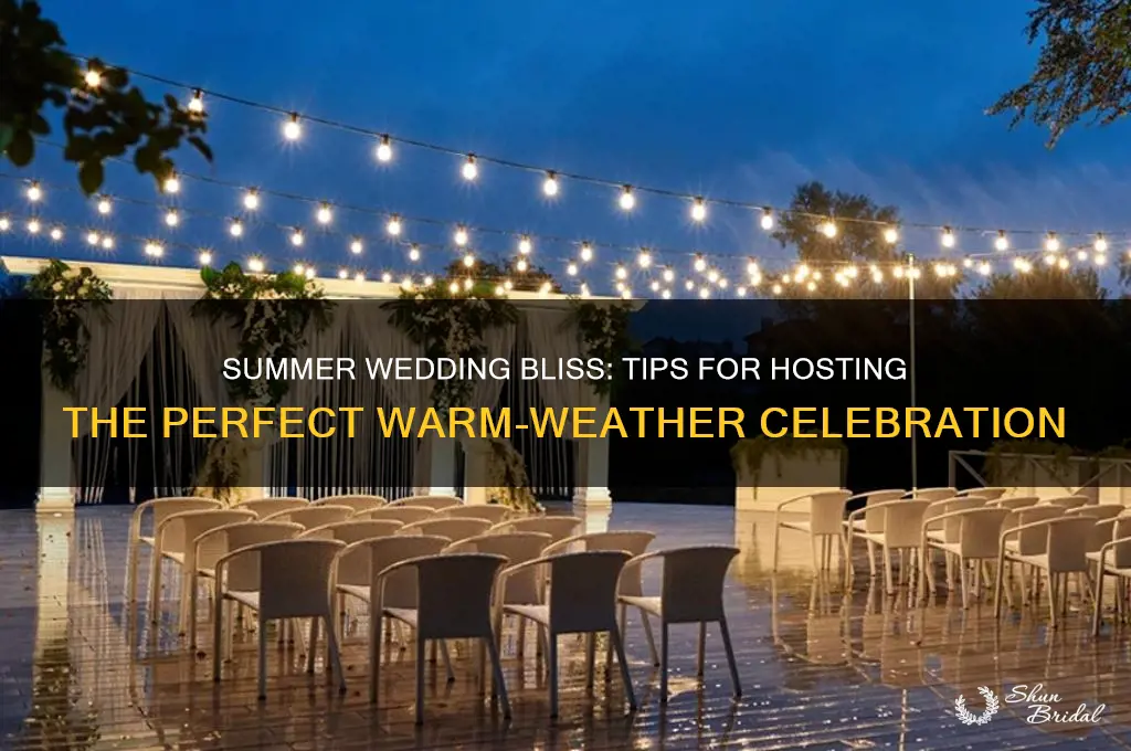 Summer Wedding Bliss: Tips For Hosting The Perfect Warm-Weather ...