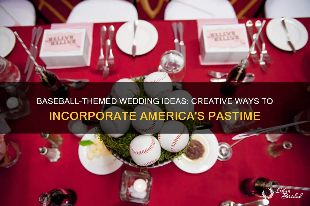 Baseball-Themed Wedding Ideas: Creative Ways To Incorporate America's ...