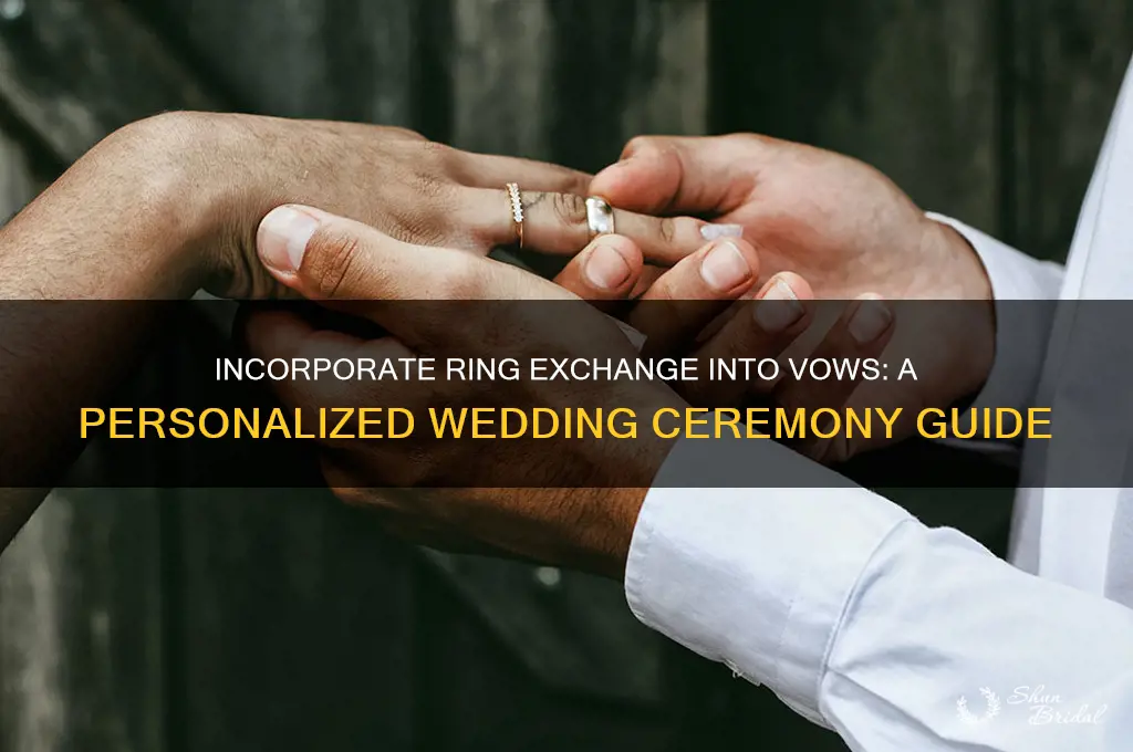 Incorporate Ring Exchange Into Vows: A Personalized Wedding Ceremony ...